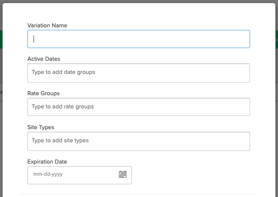 Occupancy Based Fees Rule Setup